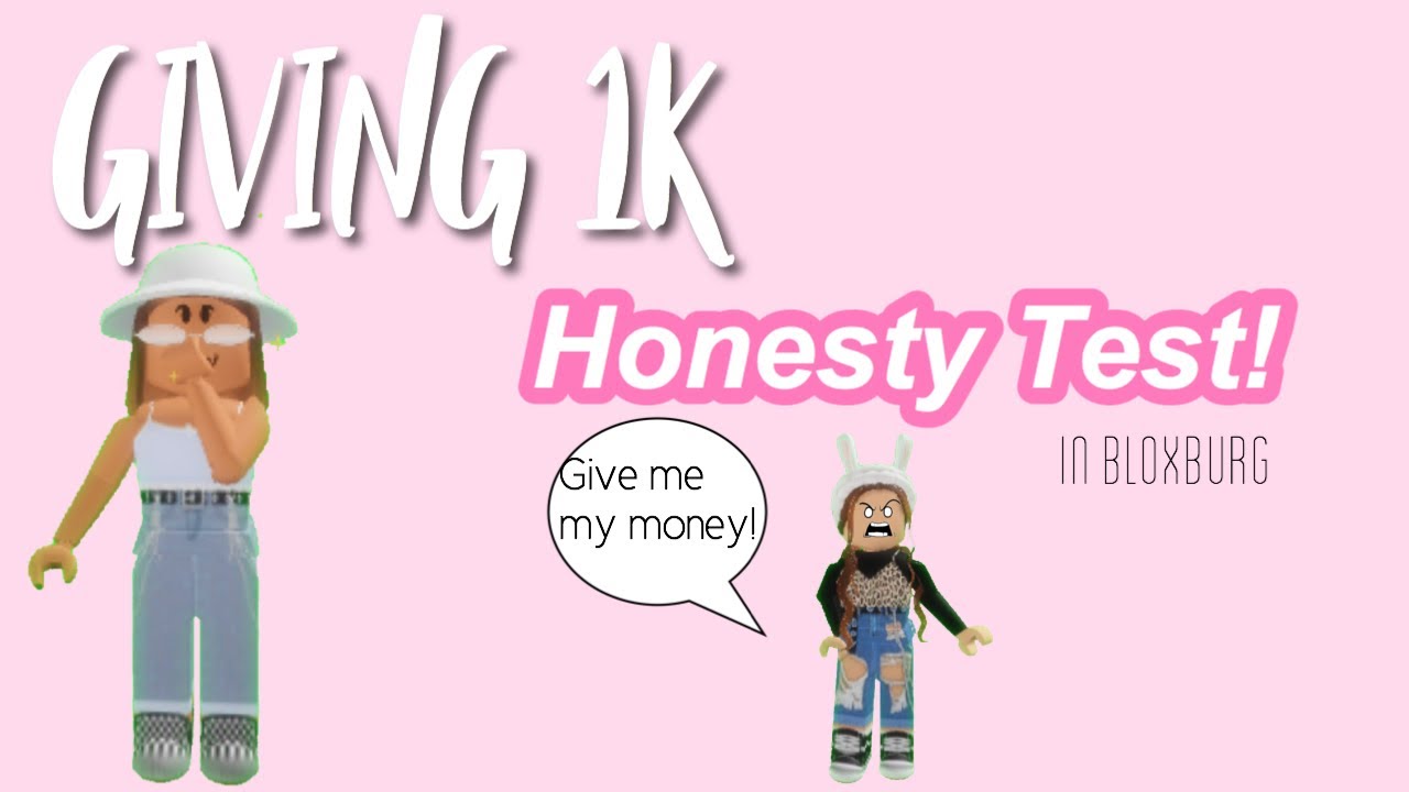 Honesty test! (giving 1k to people that are honest) - YouTube