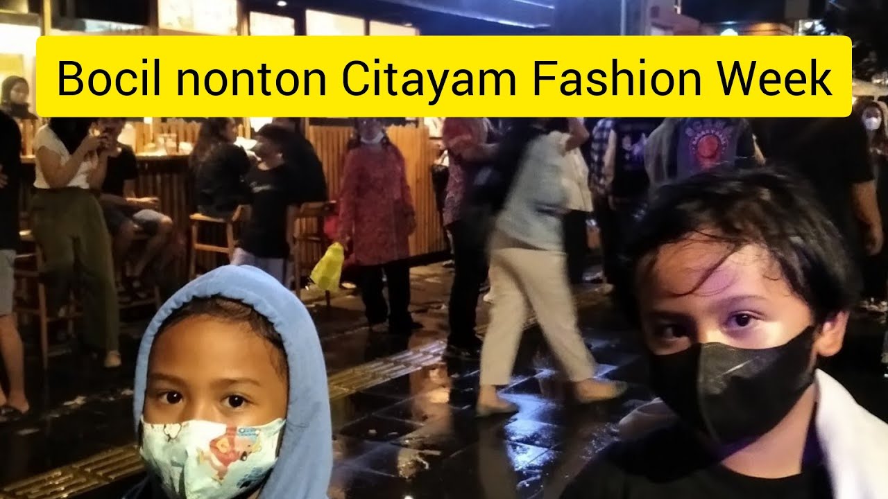 Lihat Citayam Fashion Week yang lagi viral,rame anak SCBD # ...