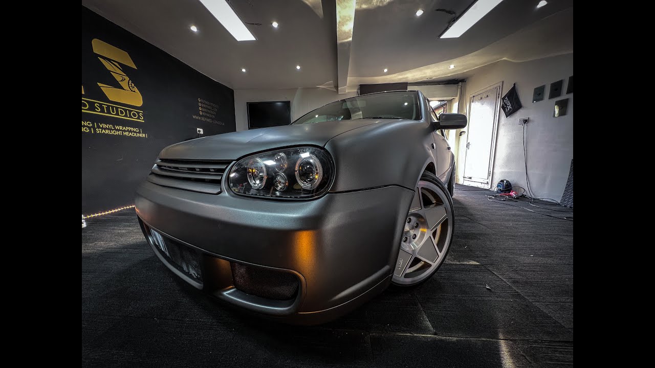 *48HR TURNOVER* VW GOLF MK4 WRAPPED - YouTube