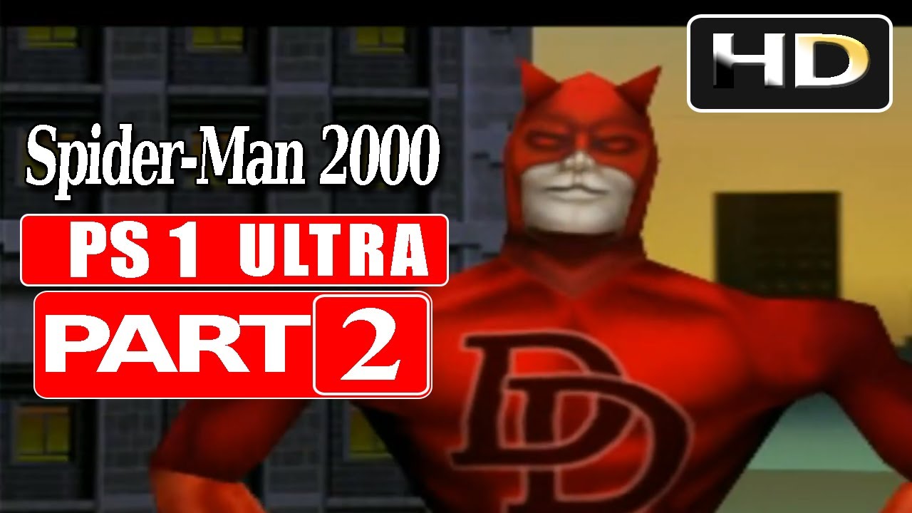Spider-Man 2000 Gameplay Walkthrough Part 2 - No Commentary - PS1 - YouTube