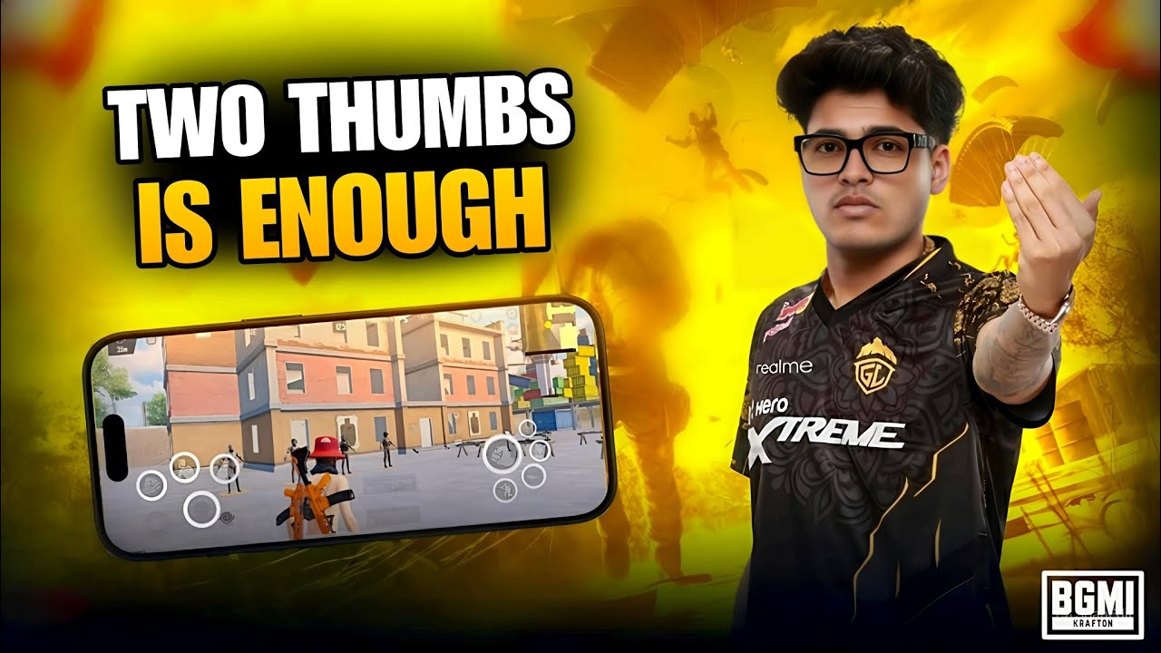 JONATHAN TWO FINGER CLAW MADE ME HACKER 🤔| TWO THUMB BGMI GAMEPLAY ...
