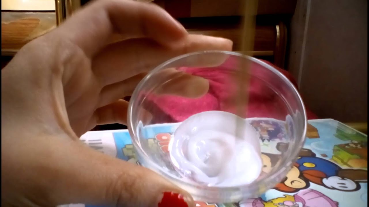 How to make slime with stuff you may have at home - YouTube