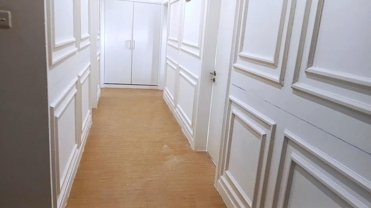 Corridor Wainscorting Simple Idea - YouTube