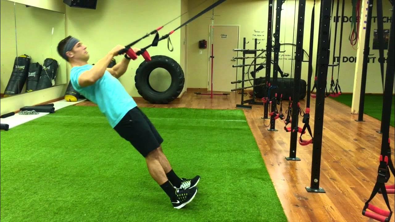 TRX Face Pull - YouTube