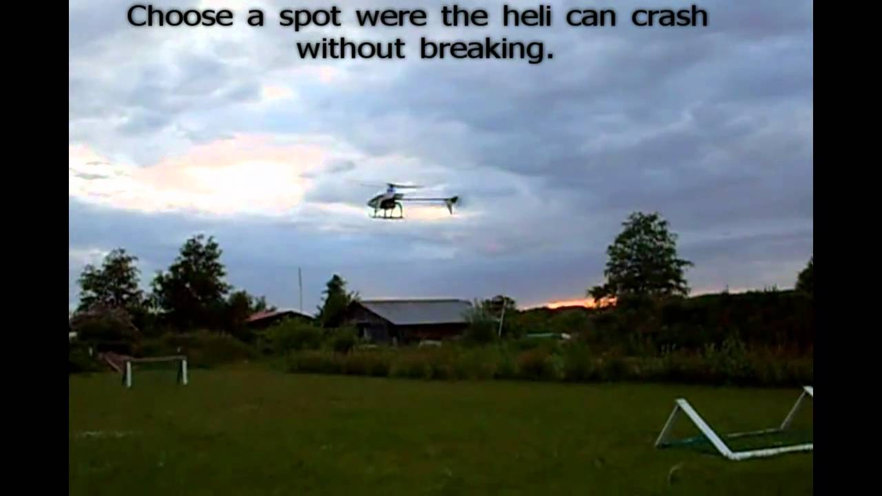 how to fly a fixed pitch rc helicopter - YouTube