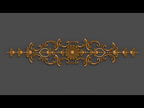 Carving Ornament İn 3ds max - YouTube