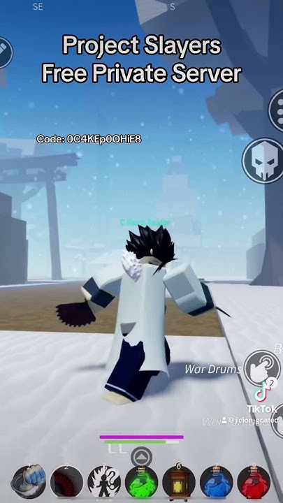 Project Slayers Free Private Server Code - YouTube