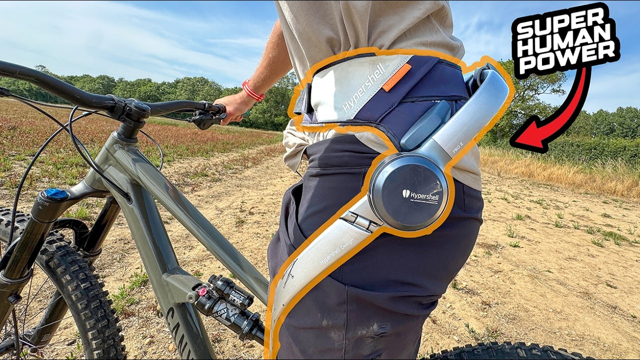 POWERFUL EXOSKELETON VS MTB - EASIEST ELECTRIC BIKE CONVERSION EVER ...