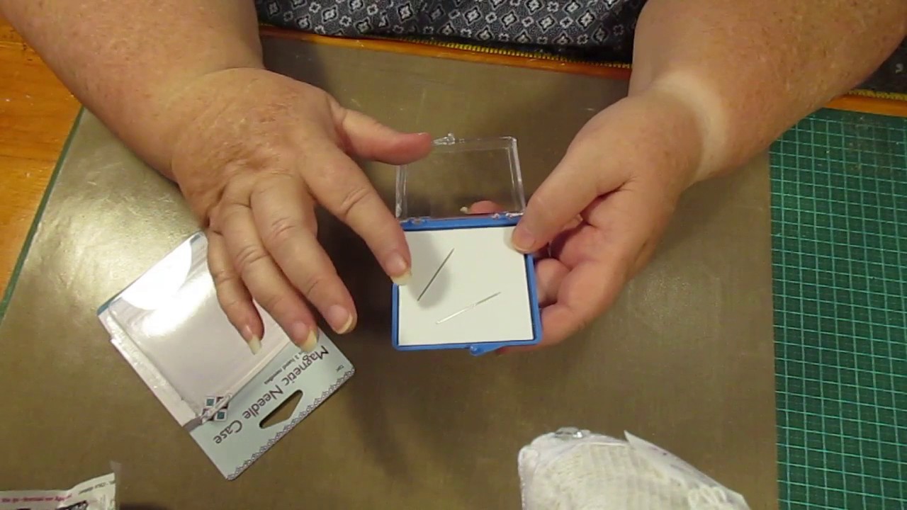 magnetic needle box I brought - YouTube