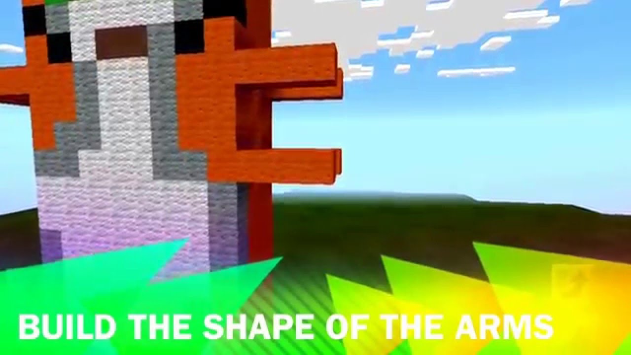 How to make stampylongnose in minecraft-BeautyDoes - YouTube