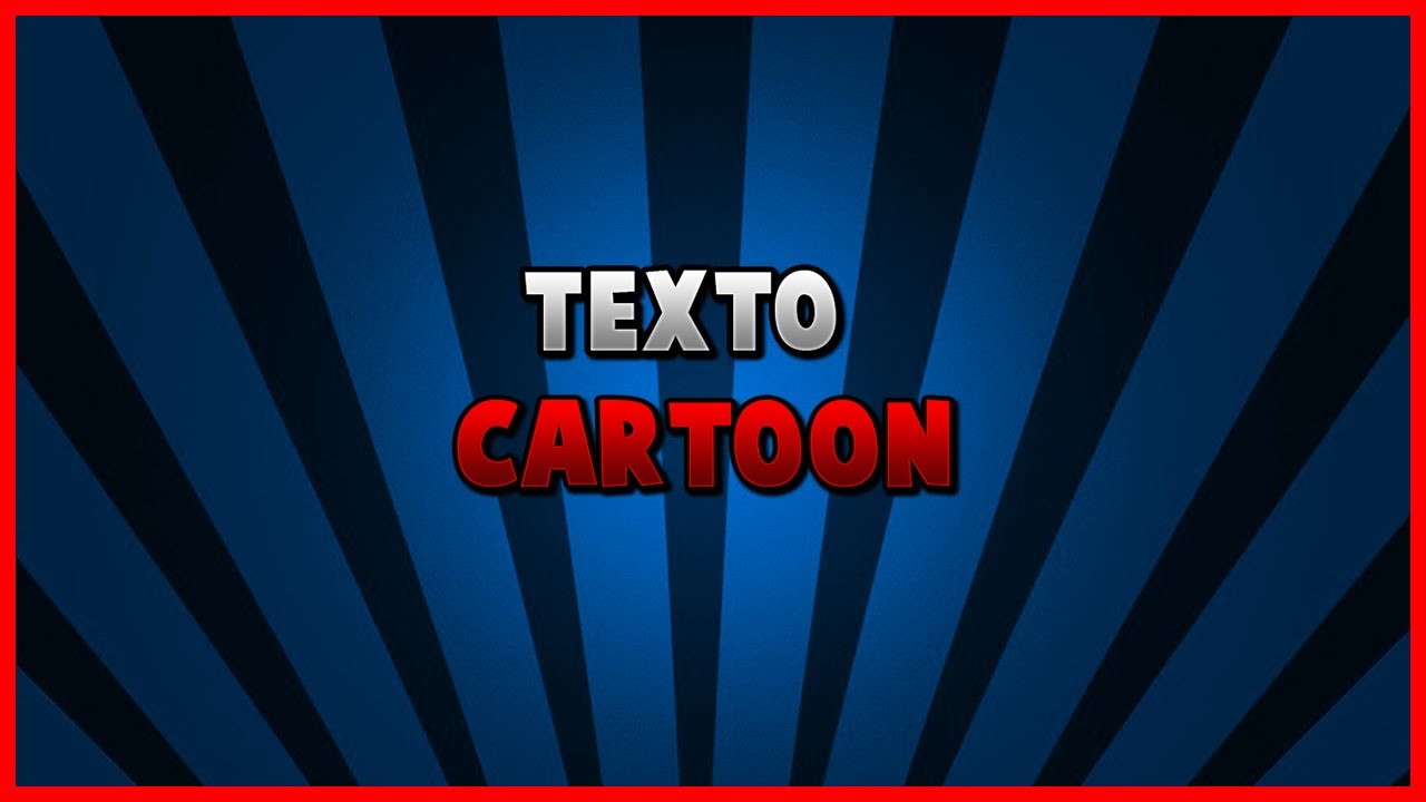 Como hacer el texto cartoon con photoshop cs6 - YouTube