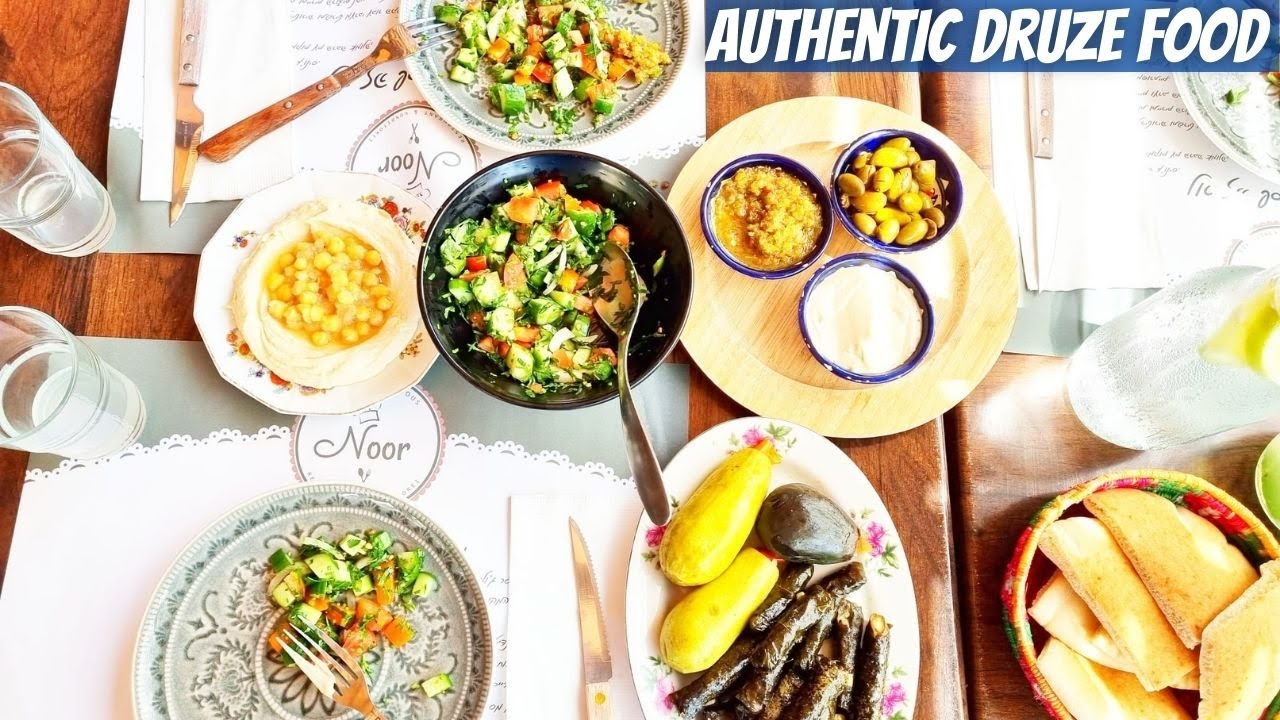 The ULTIMATE Druze Food Experience - Noor Restaurant | Julis , Israel ...