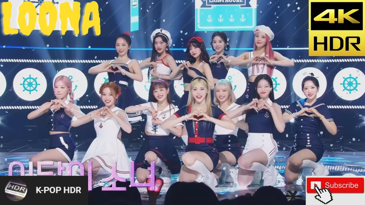 LOONA (이달의 소녀) - Flip That (Stage Mix) {4K HDR MV} - YouTube