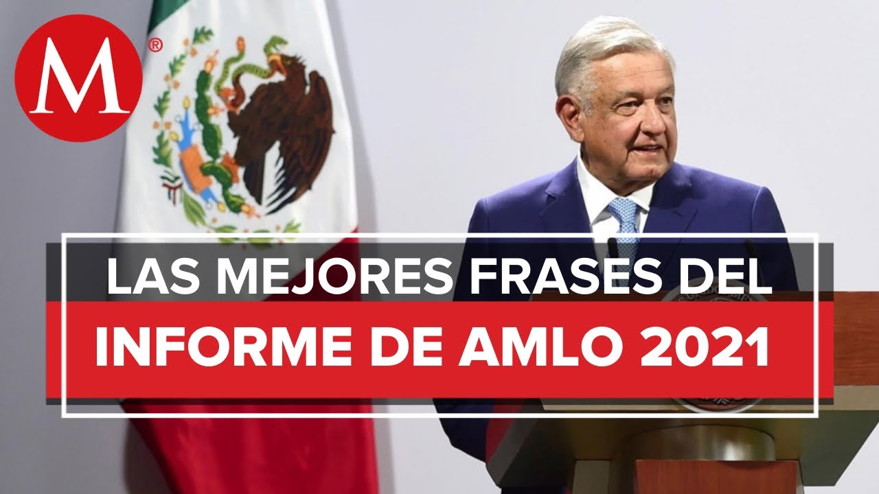 Las mejores frases de AMLO por primer informe de 2021 - YouTube