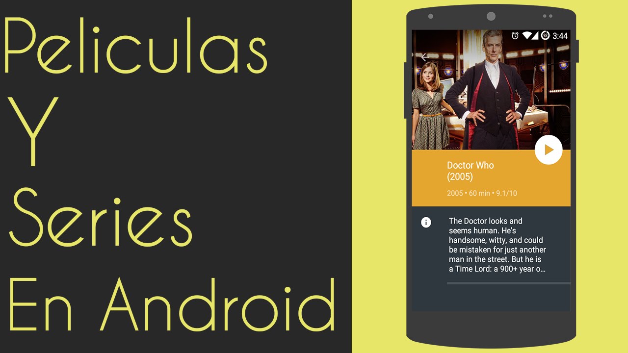 Peliculas y series en Android | Sr. Android - YouTube