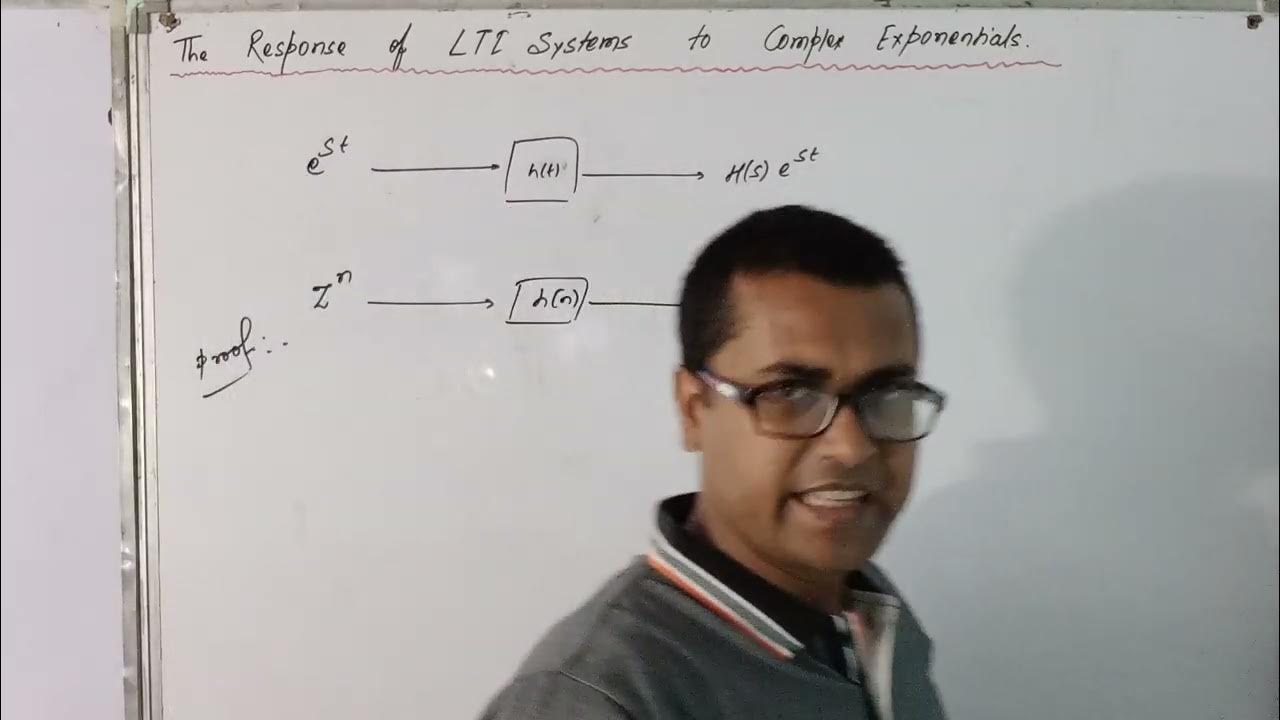 Fourier Series - 23 | Eigen Function | Eigen Value | Response of LTI Systems to Complex ...