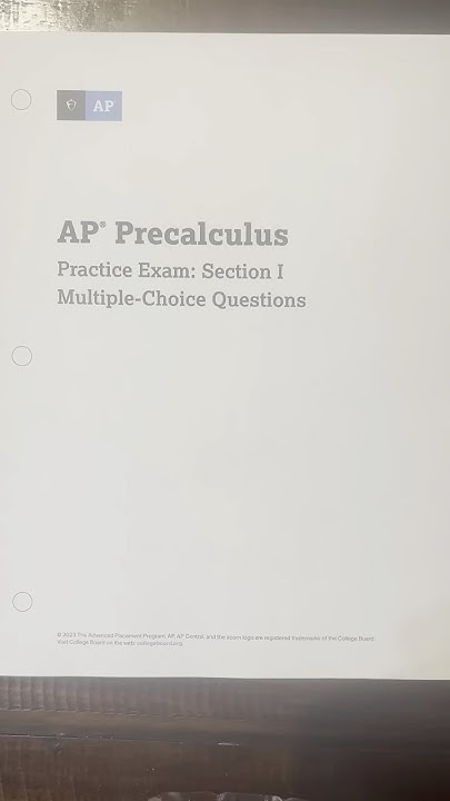 AP Precalculus Practice Exam - Transformations of Functions # ...
