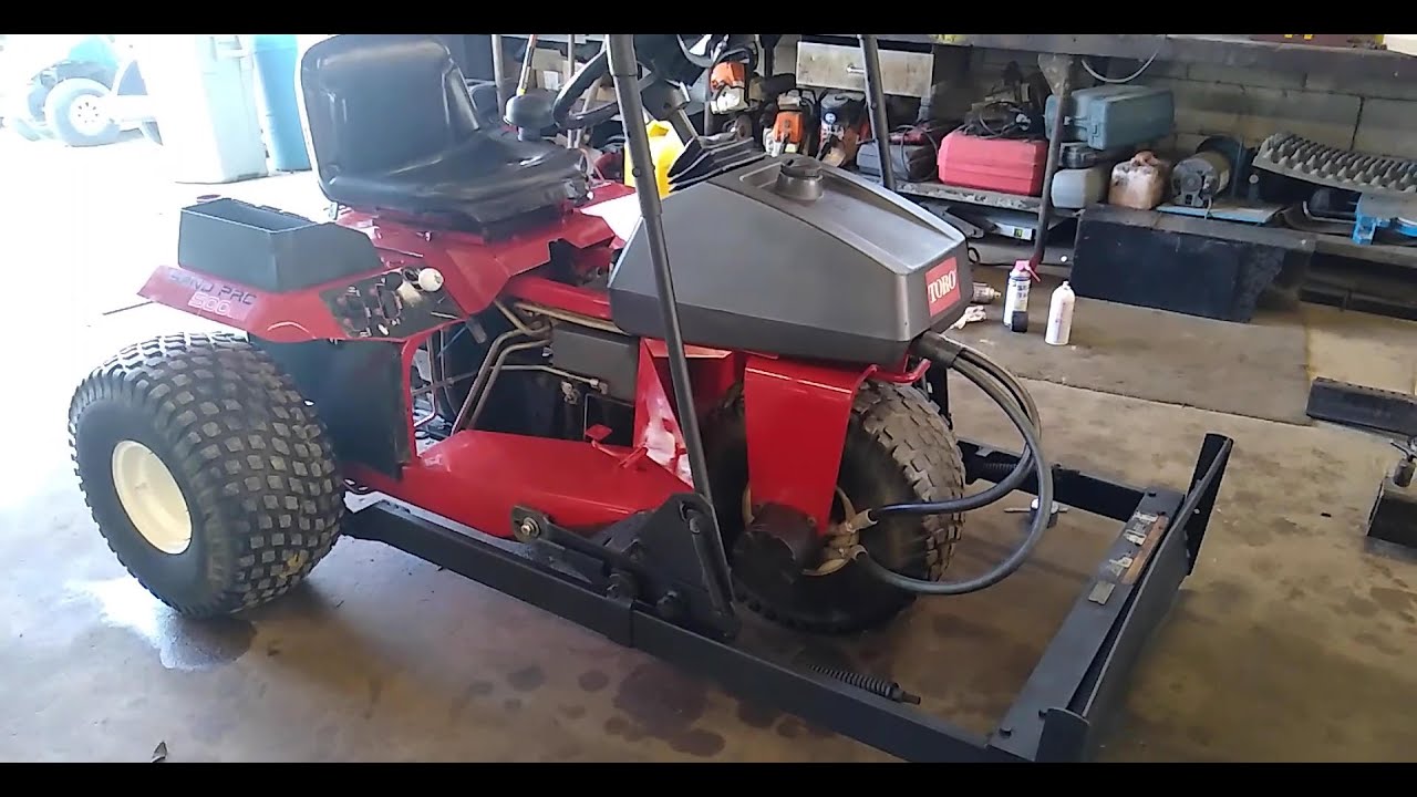 Restoring a Toro Sandpro 5000 for $225.00 - YouTube