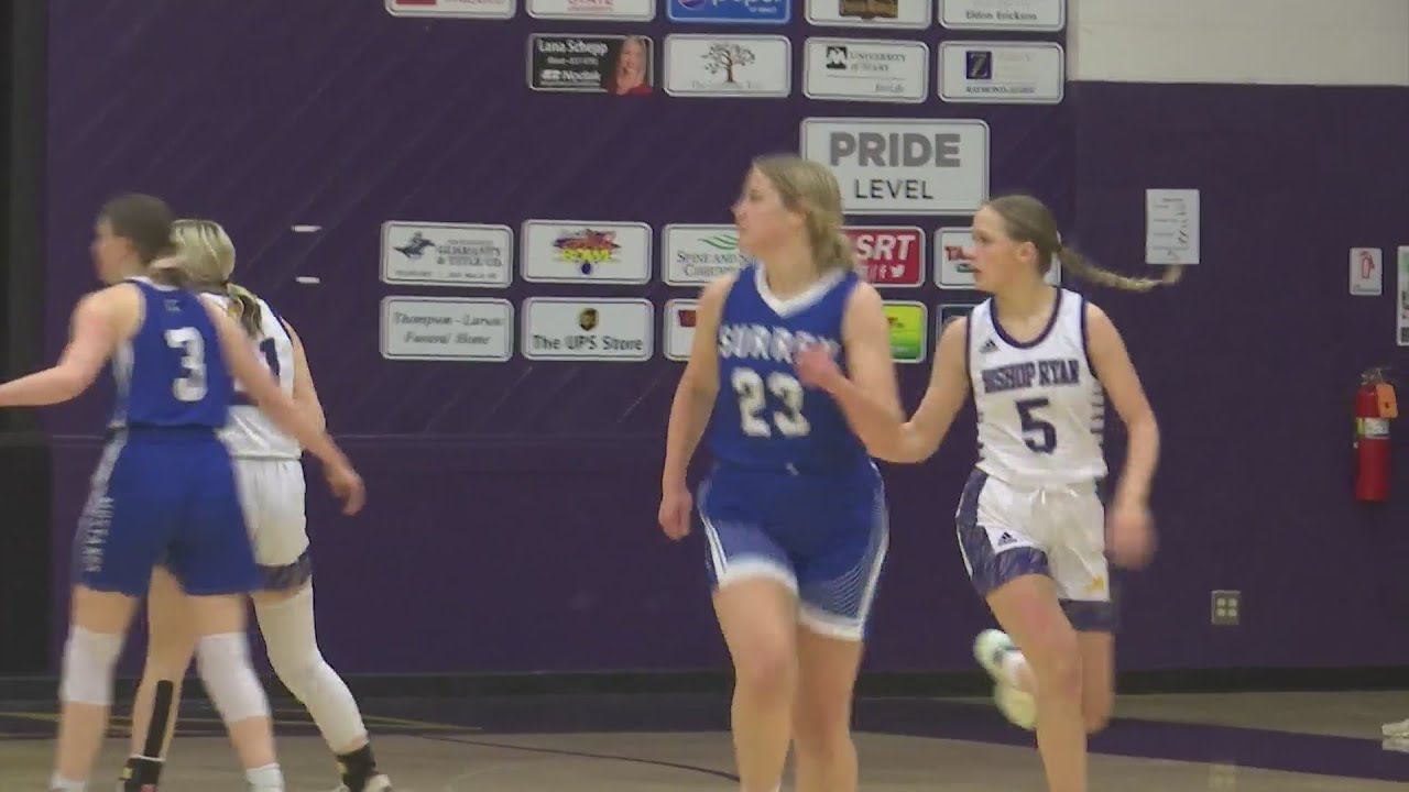 Basketball: Surrey secures road win at Bishop Ryan - YouTube
