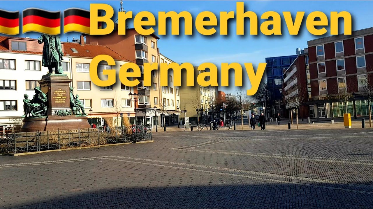 Walking tour in the city of Bremerhaven | Germany #bremerhaven #walking ...