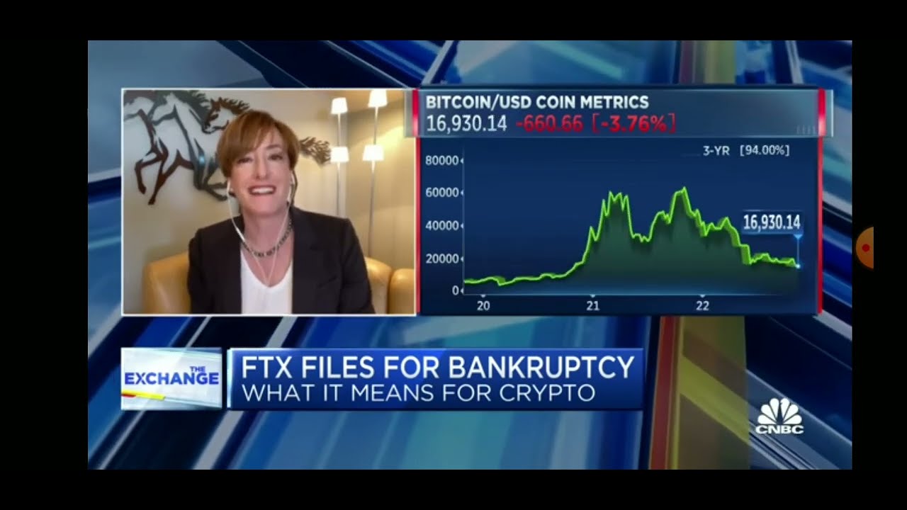 Caitlin Long Amid FTX Filling For Bankruptcy - YouTube