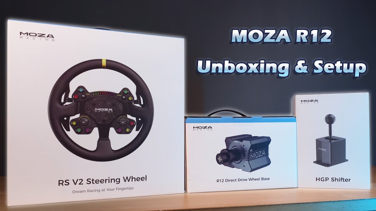 First Time Driving Manual! MOZA R12 + HGP Shifter | Relaxing Unboxing ...