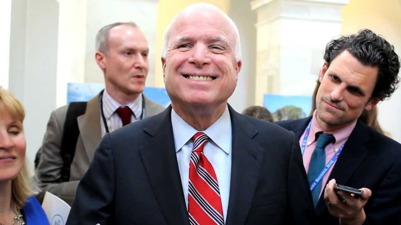 John McCain on meeting Prince Harry - YouTube