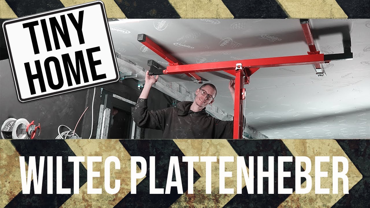 Wir bauen den Wiltec XXL Plattenheber als Trockenbau-Montagehilfe ...