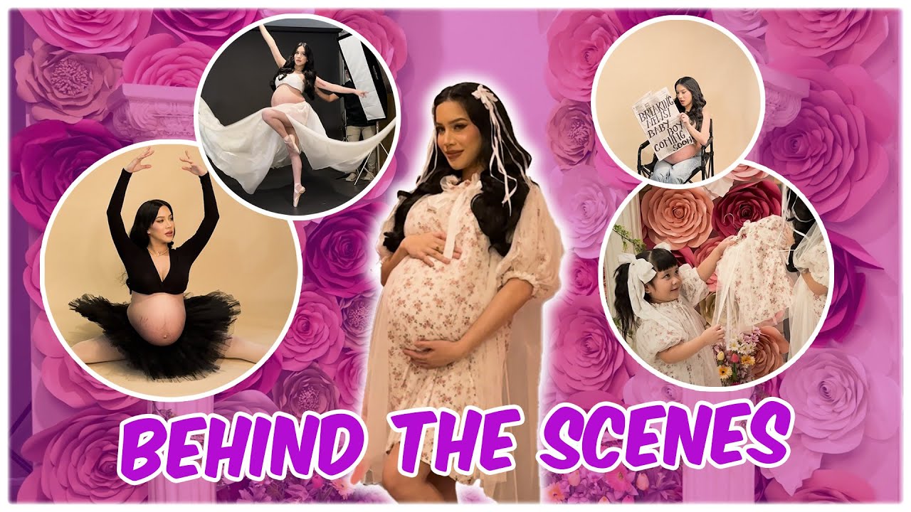 MATERNITY SHOOT BTS😍 | TEAM HAPI - YouTube