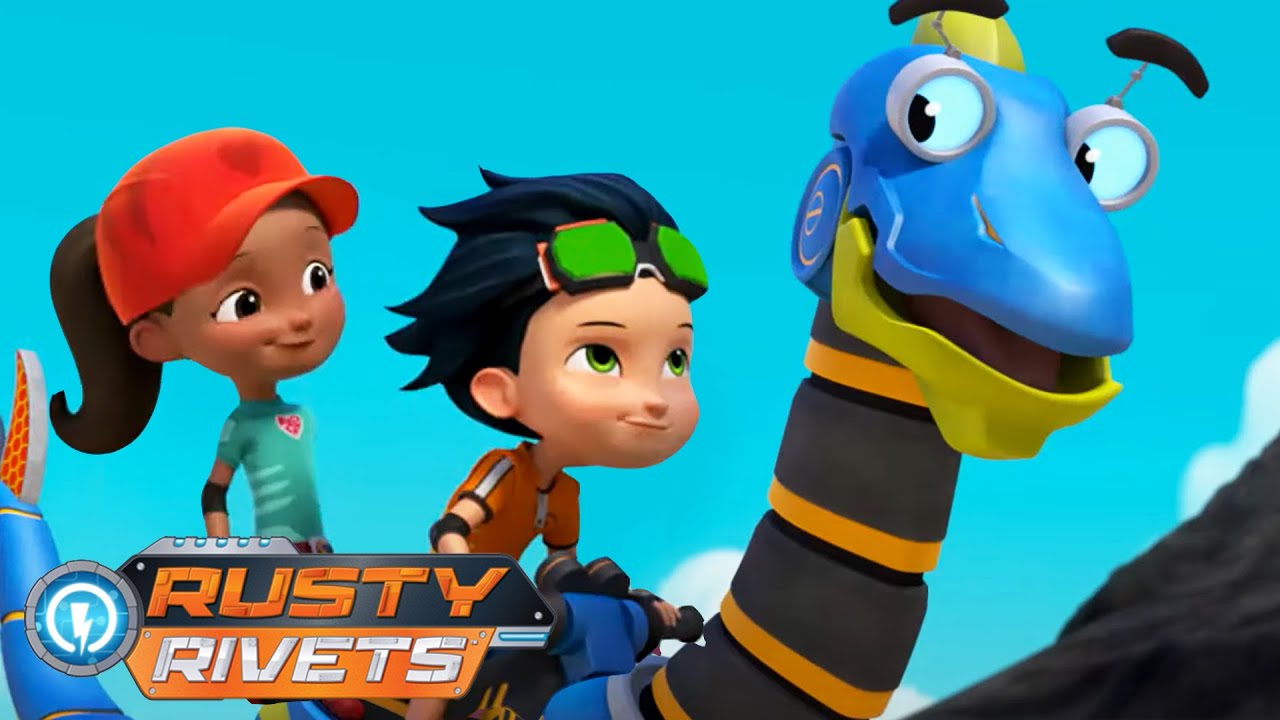 Rusty Has A Dactyl Dilemma | Rusty Rivets | FULL Episode | Cartoons for ...