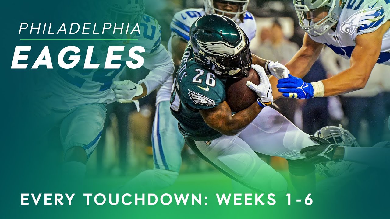 EVERY Philadelphia Eagles Touchdown Through the First Six Weeks of the 2022 Regular Season - YouTube