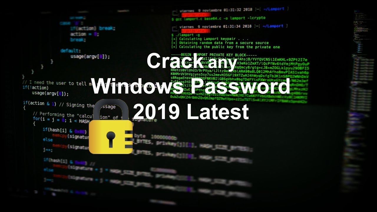 How to Crack Any Windows 10 and 8 Password - YouTube