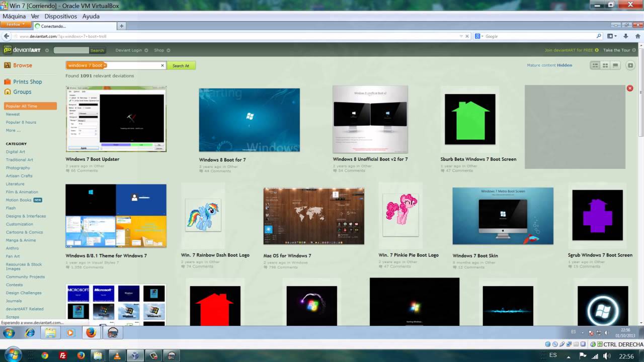 Cambiar Inicio Windows 7 Inicio modficado! HD Change Boot! - YouTube