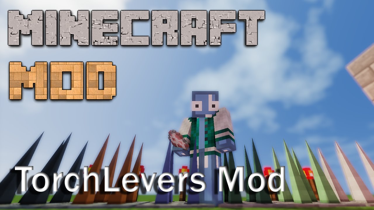 Minecraft Mods ITA : Torch Levers Mod - 1.7.10 - YouTube