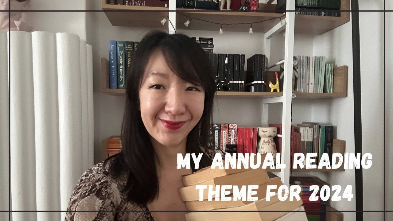 My annual reading theme and revealing my reading theme for 2024! - YouTube
