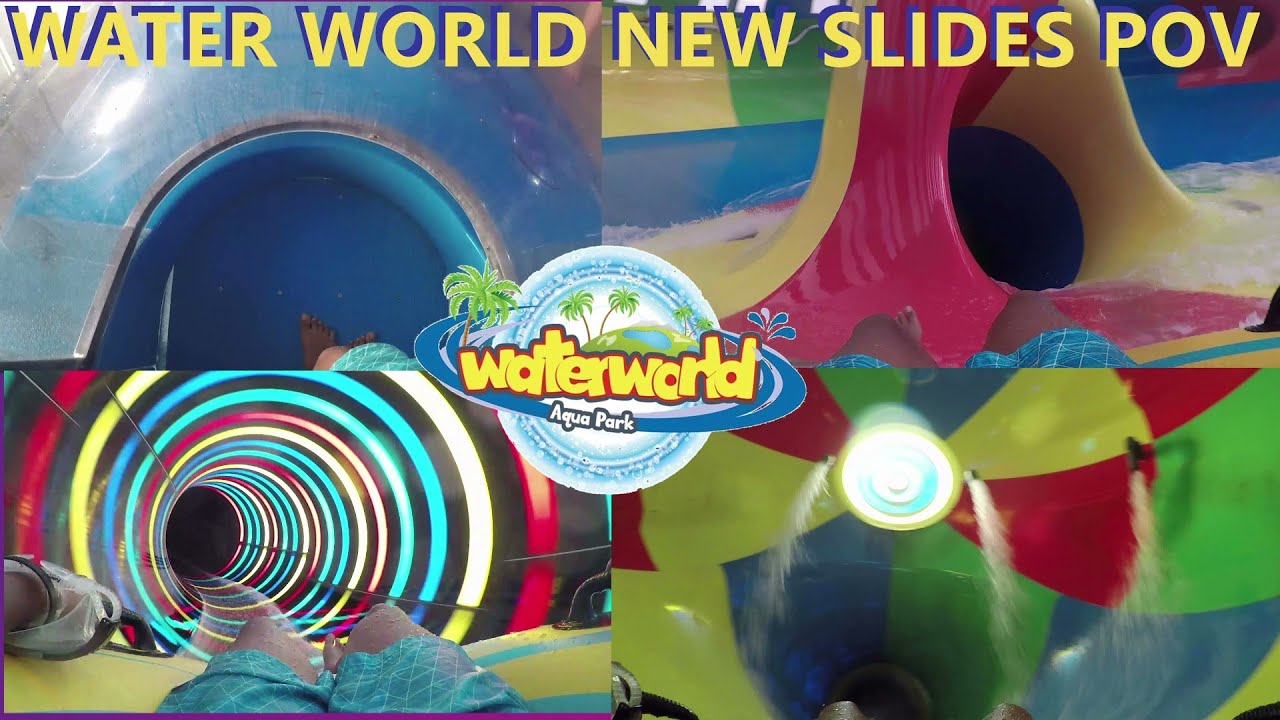 ALL FOUR TORNADO ALLEY WATER SLIDES POVs BRAND NEW SLIDES for 2019 ...