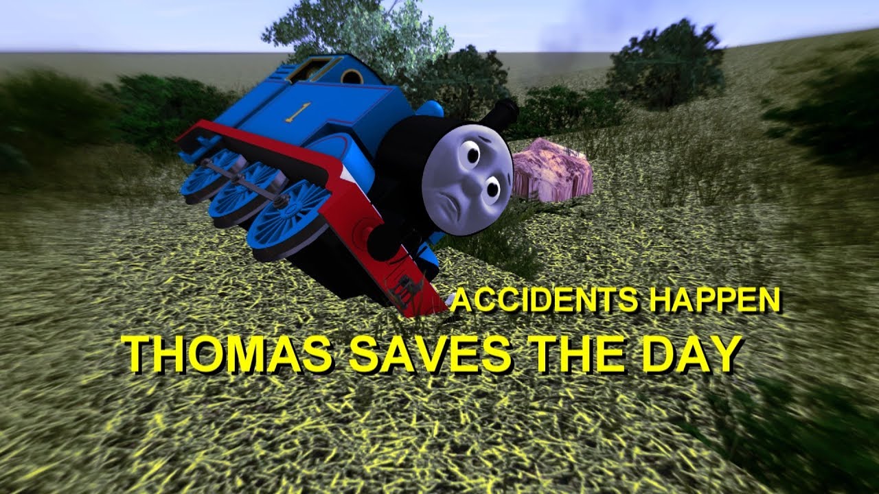 THOMAS CAME OFF THE TRACKS | Trainz Remake Clip - Thomas Saves The Day ...