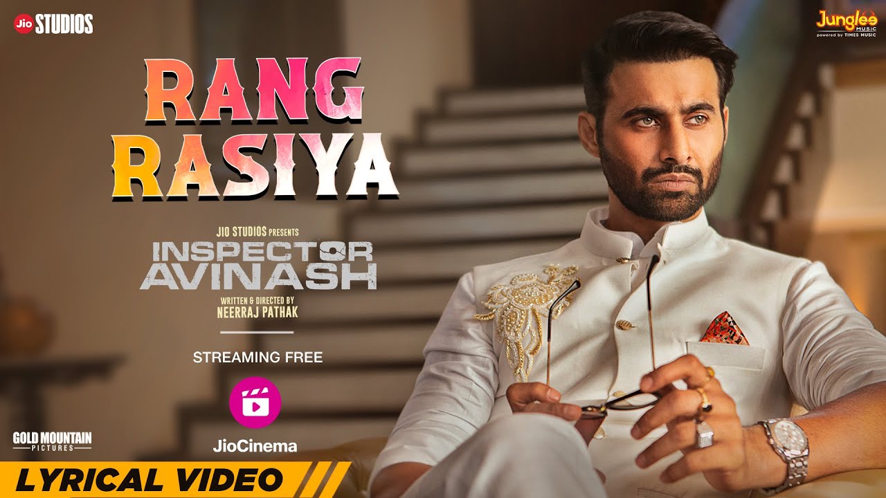Inspector Avinash: Rang Rasiya | Lyrical Video| Randeep Hooda| Prateeksha Srivastava| Shivang ...