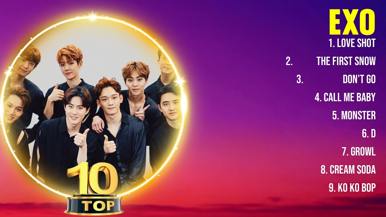 EXO Top Of The Music Hits 2024- Most Popular Hits Playlist - YouTube
