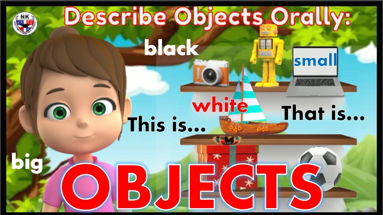 DESCRIPCION de objetos y animales en INGLES - YouTube