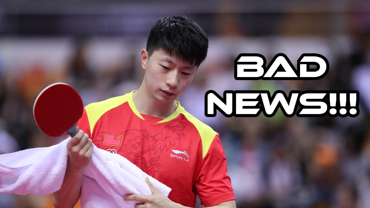 Bad News For Ma Long, Injury Worse Than Expected - YouTube