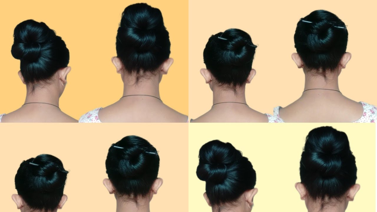 stylish hair style for girls everyday at home||very beautiful hair ...