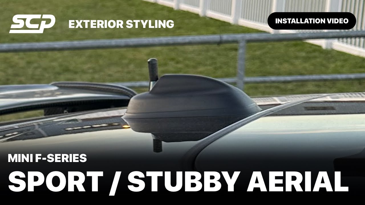 MINI Sport Aerial – Installation Guide | Exterior Styling Upgrade - YouTube