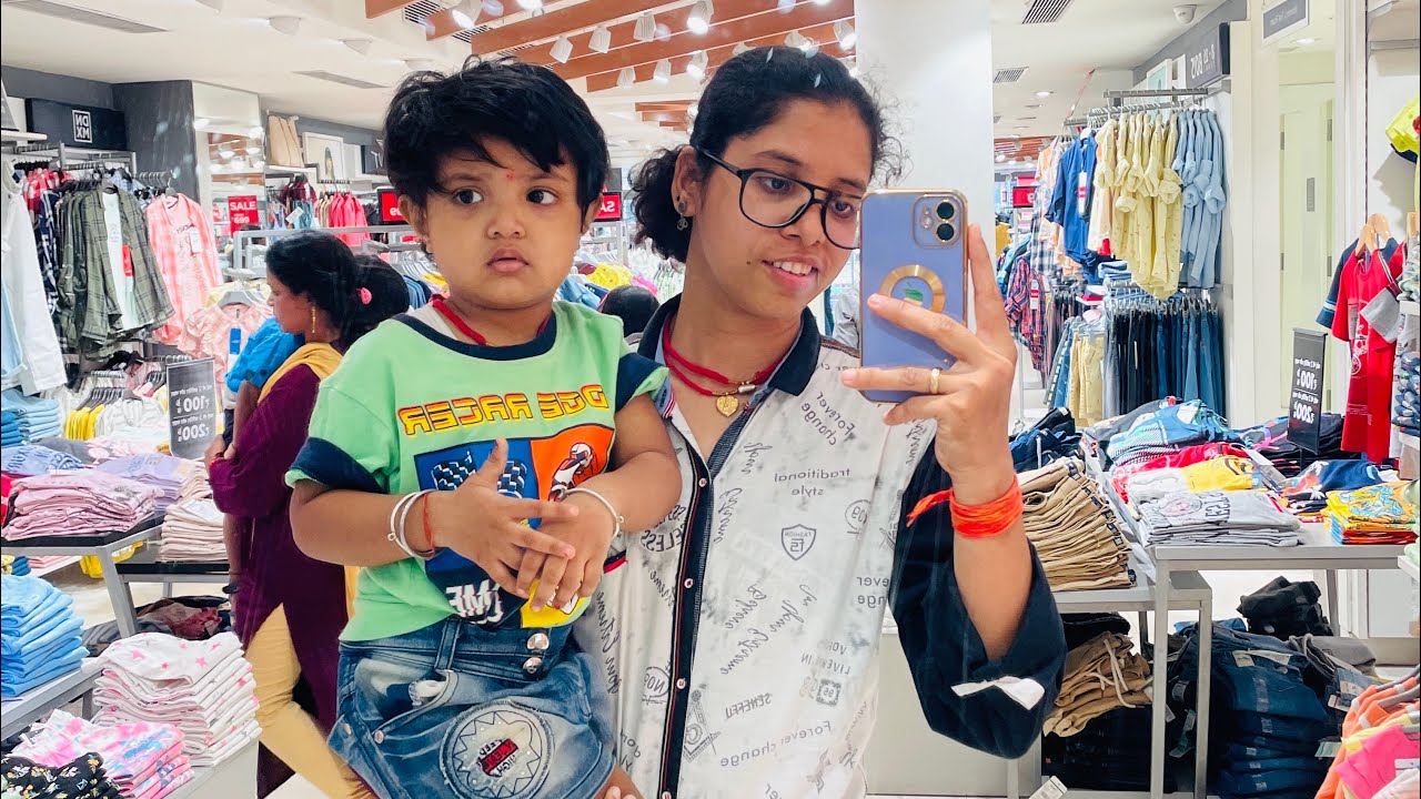 Let’s go shopping with baccha party @pranitbabu188 #youtube #video # ...