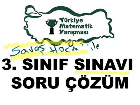 TMY | Türkiye Matematik Yarışması | Sınav Soruları | 3. Sınıf|
