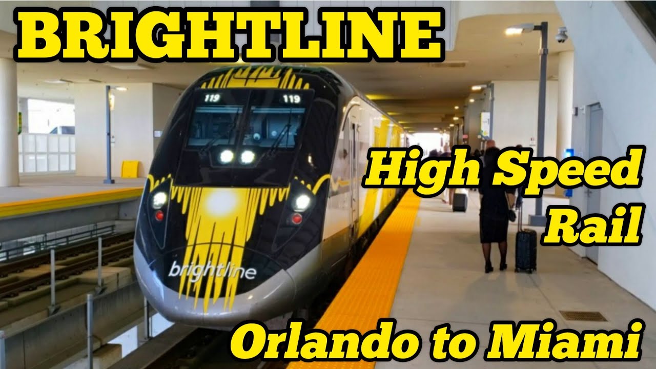 Brightline Passenger Train Brings High Speed Rail to the U.S. - Ride ...