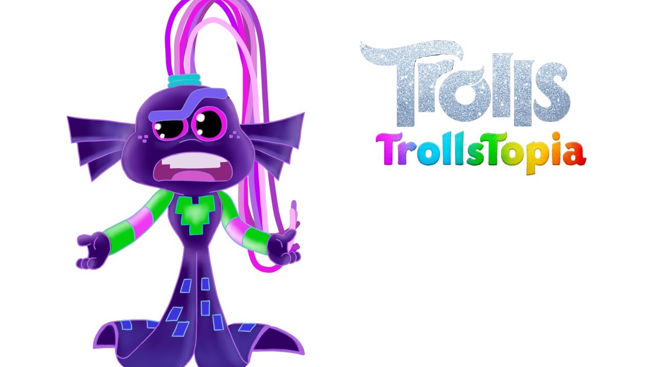 Draw Synth Trolls Trollstopia Youtube