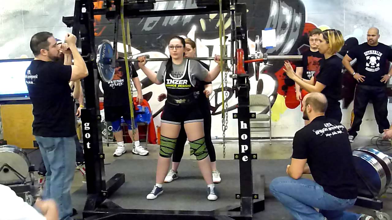 megan squat 160 - YouTube