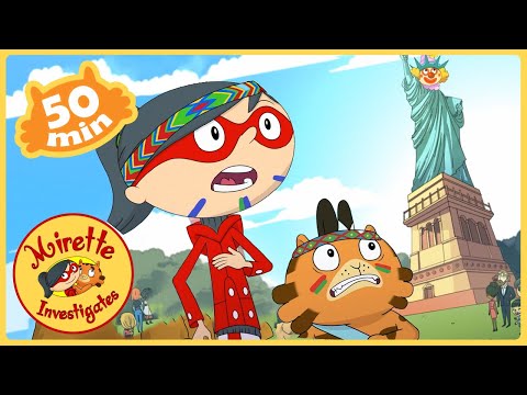 Mirette and Jean-Pat in New-York | COMPILATION | Mirette Investigates | Cartoons for Kids