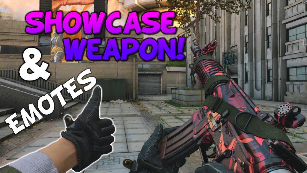 HOW TO "SHOWCASE" WEAPONS & EMOTES (Gestures) Call of Duty Black Ops ...